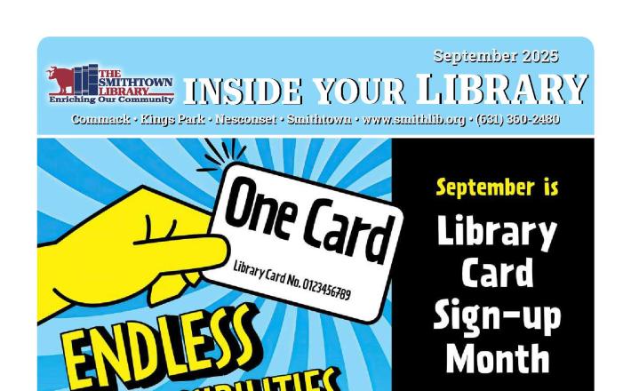 Newsletters & The Spotlight | Smithtown Library